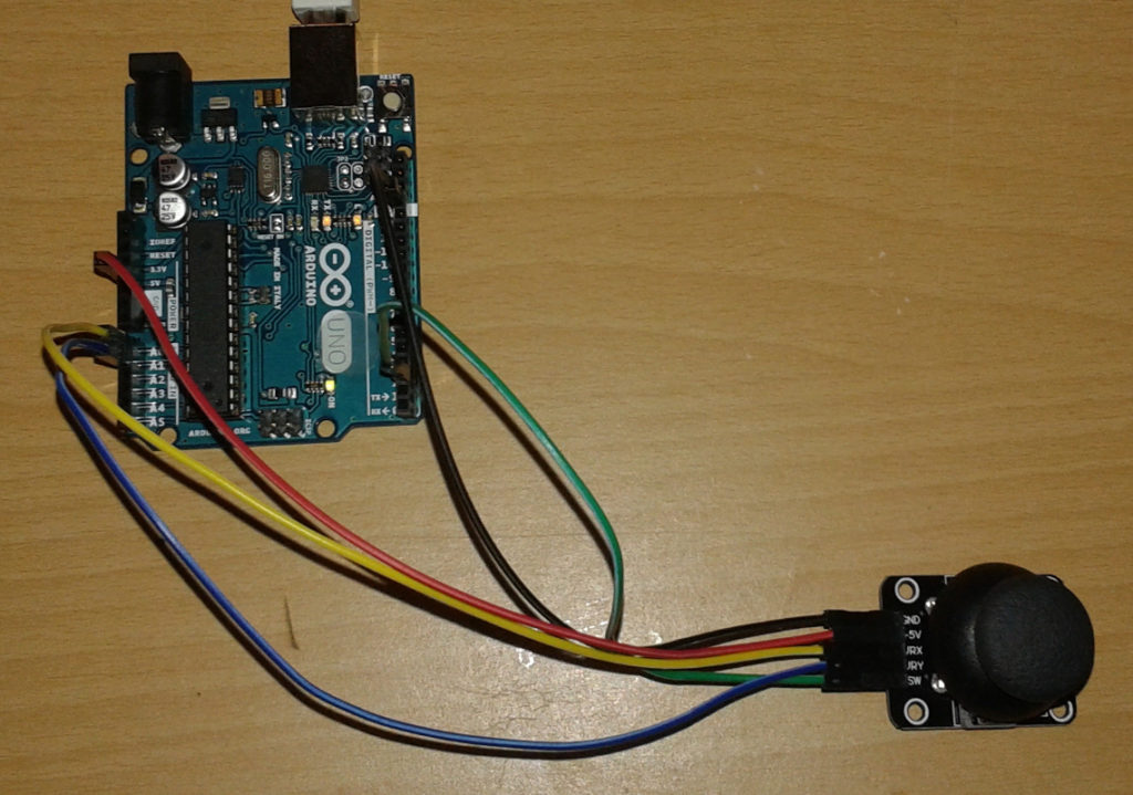 How To Use An Analog Joystick Ky 023 With An Arduino Uno Michael Schoeffler